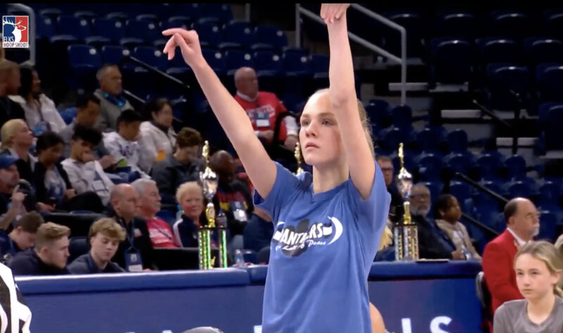 Wheeling’s Morgan Miehle perfect from the line, wins 2023 Elks Hoop ...
